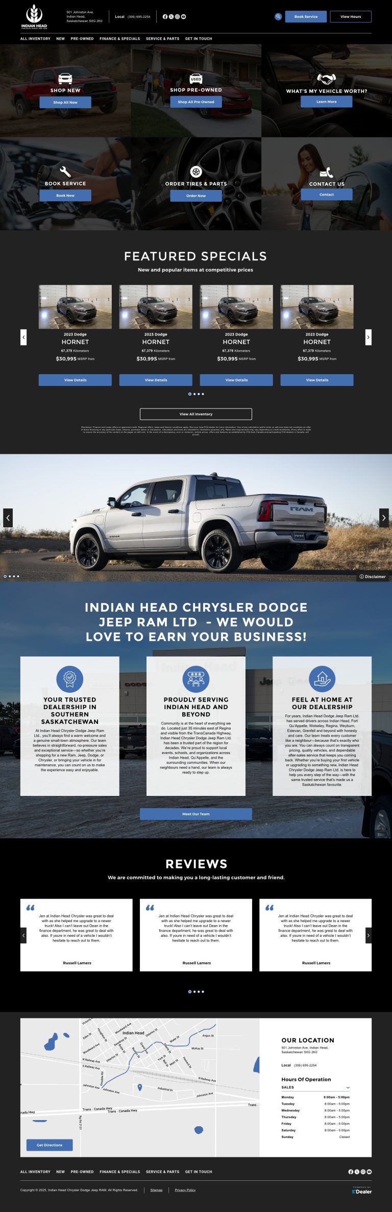Indian Head Chrysler - EDealer