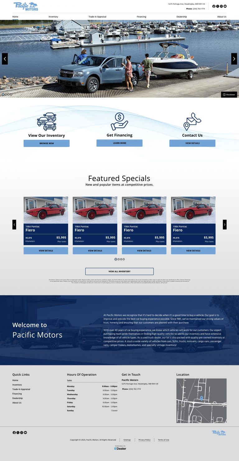 Pacific Motors - EDealer