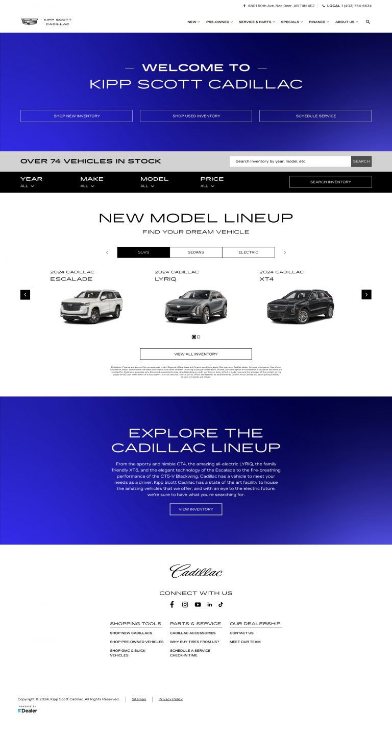 Kipp Scott Cadillac - EDealer