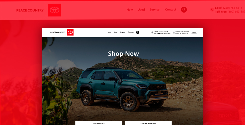 Peace Country Toyota - EDealer