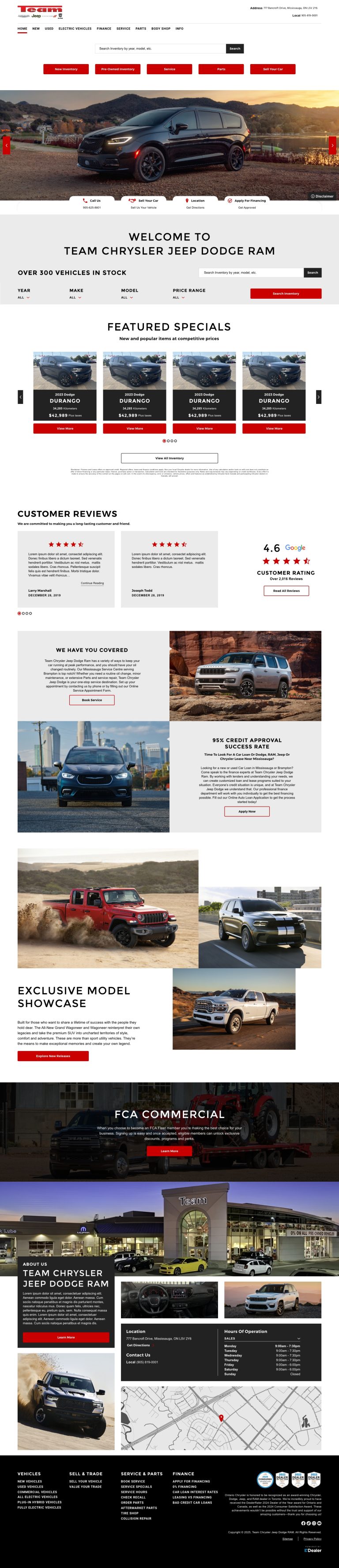 Team Chrysler Jeep Dodge Ram - EDealer